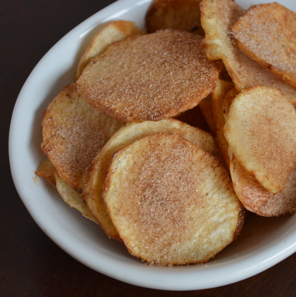 Cinnamon Truffle Taro Chips | builicious