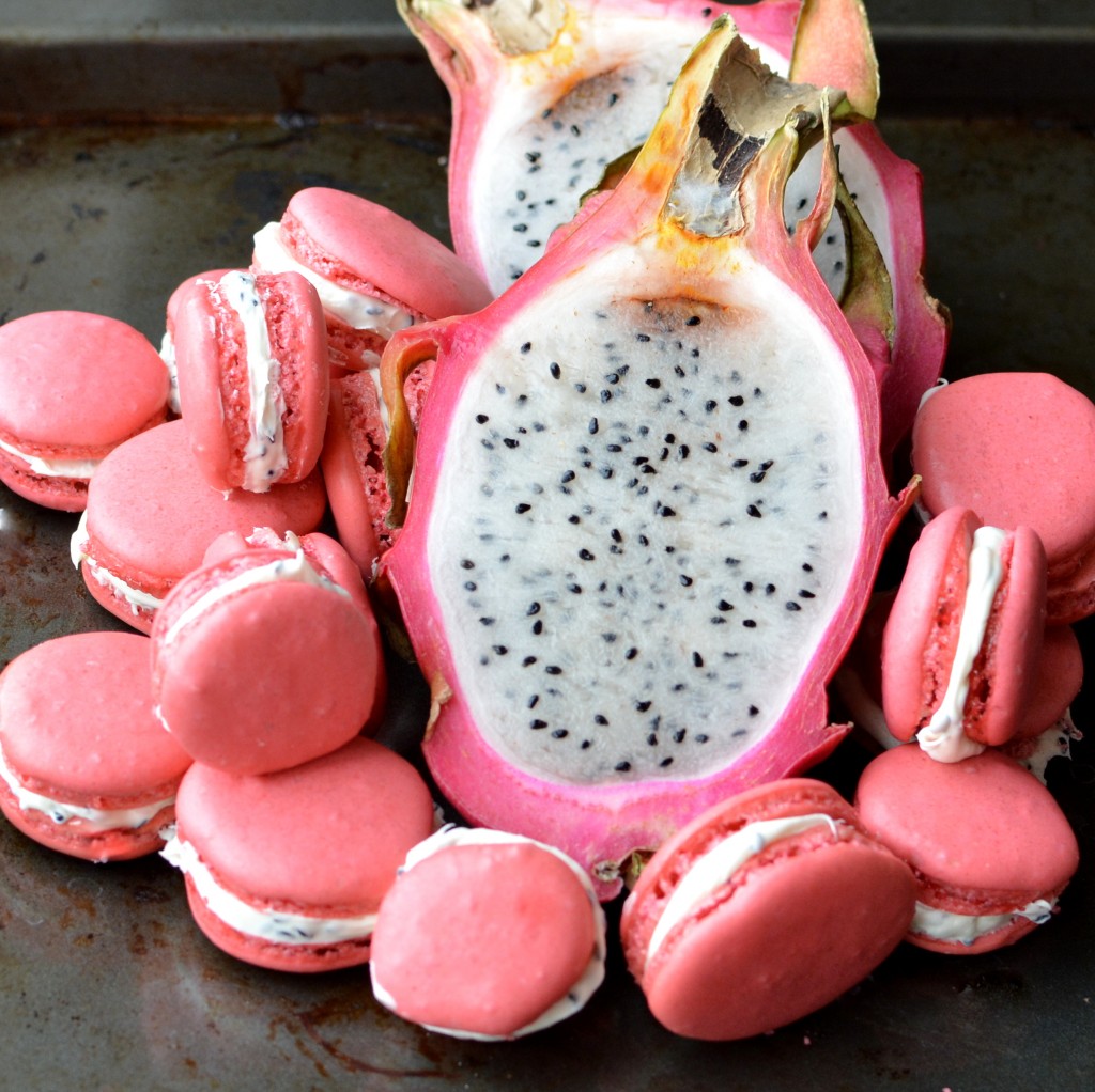 Dragonfruit Macarons | builicious